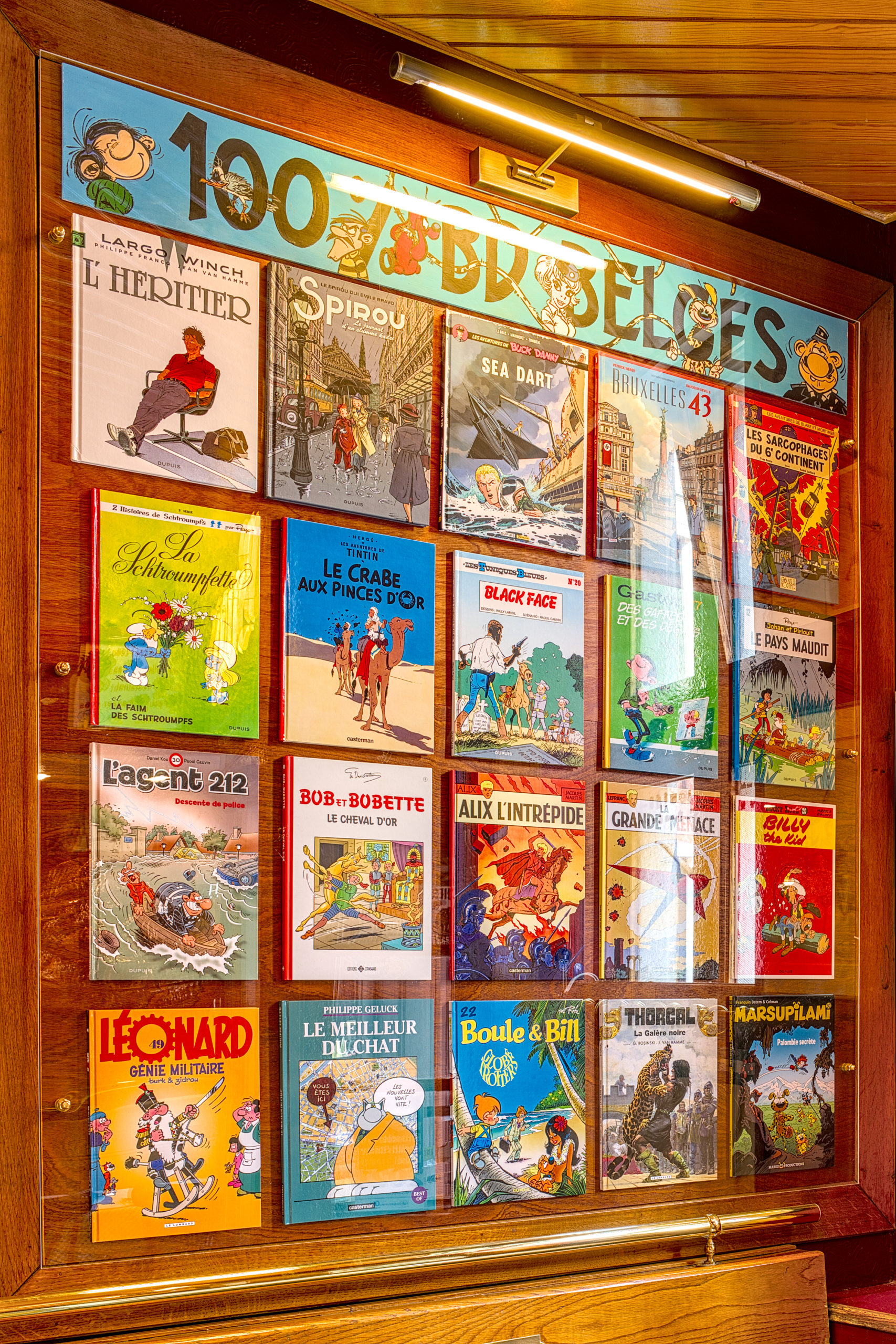 Belgian comics - CHEZ LEON : CHEZ LEON