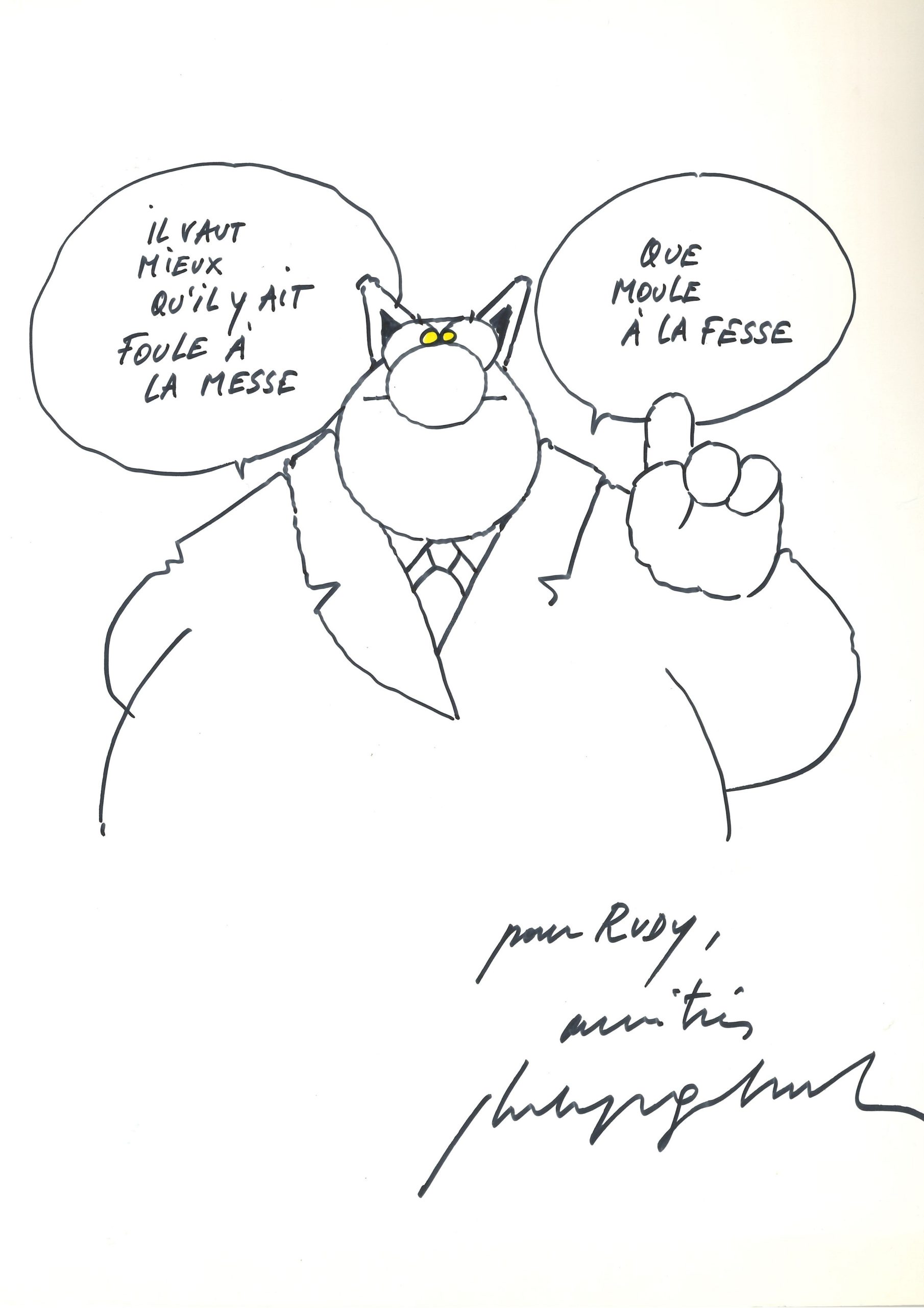 Le Chat, Philippe Geluck - CHEZ LEON : CHEZ LEON